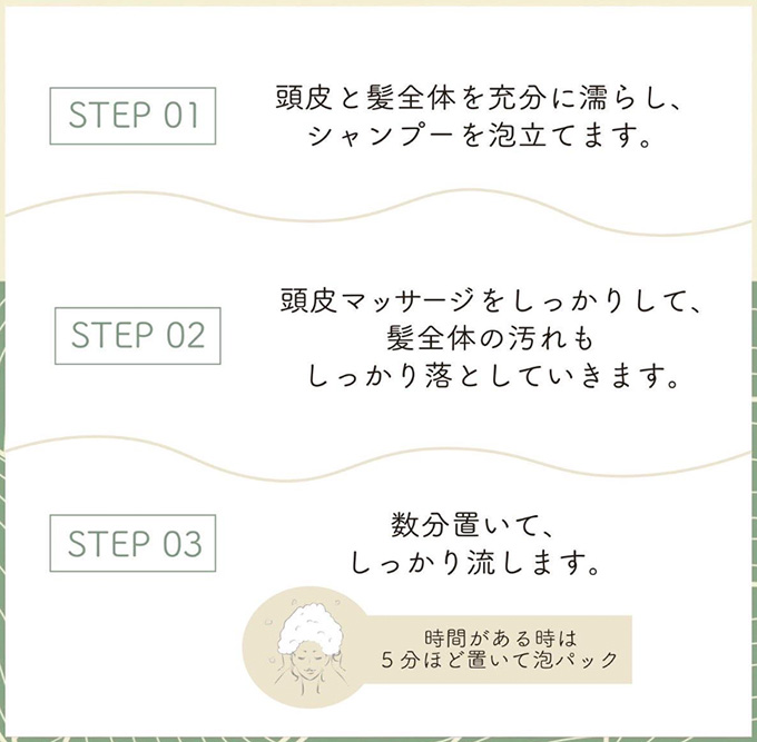 HOW TO USE-SCALP SHAMPOO- – putelo